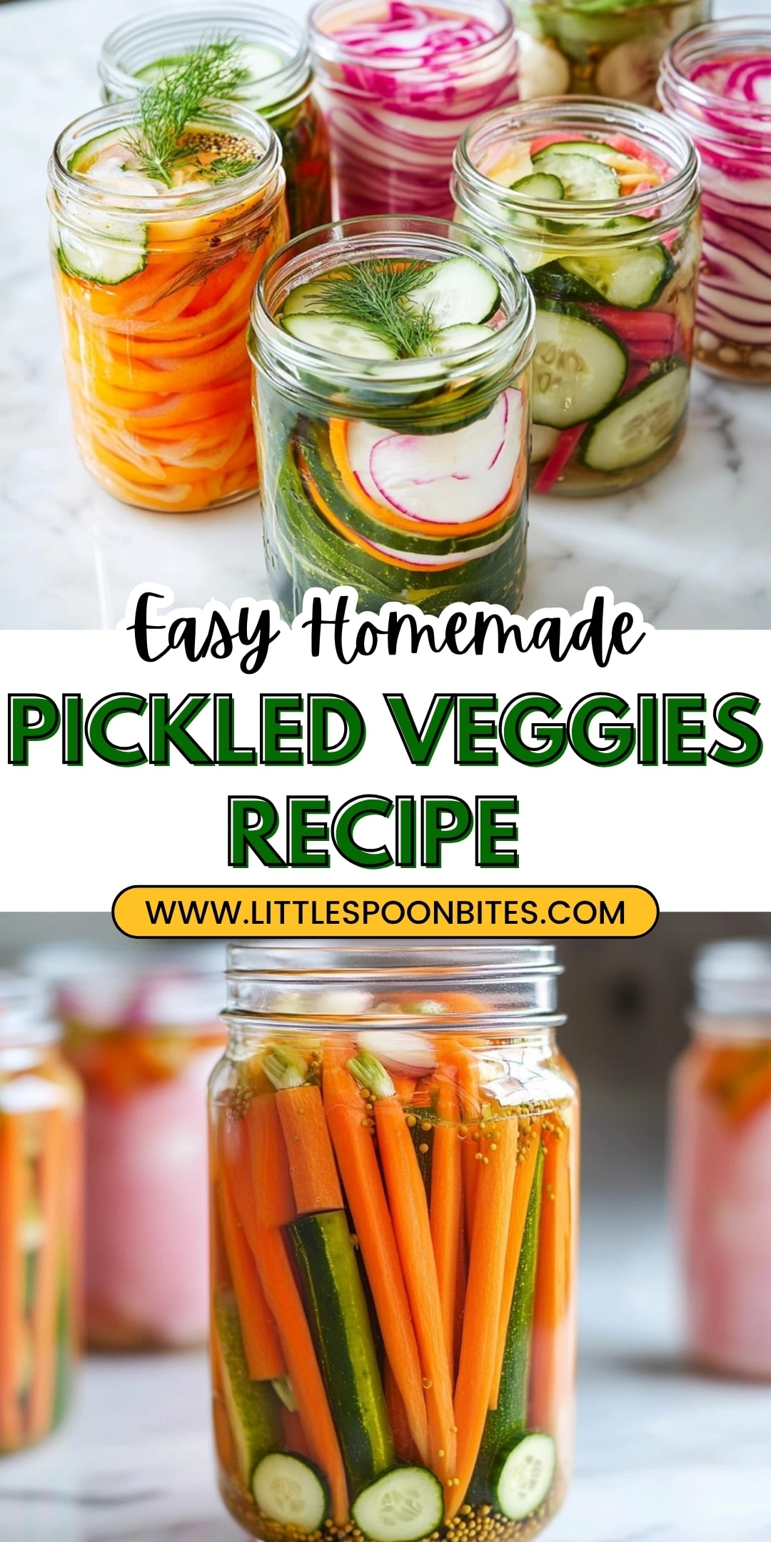 Quick Pickled Vegetables: Tangy & Crunchy Recipe