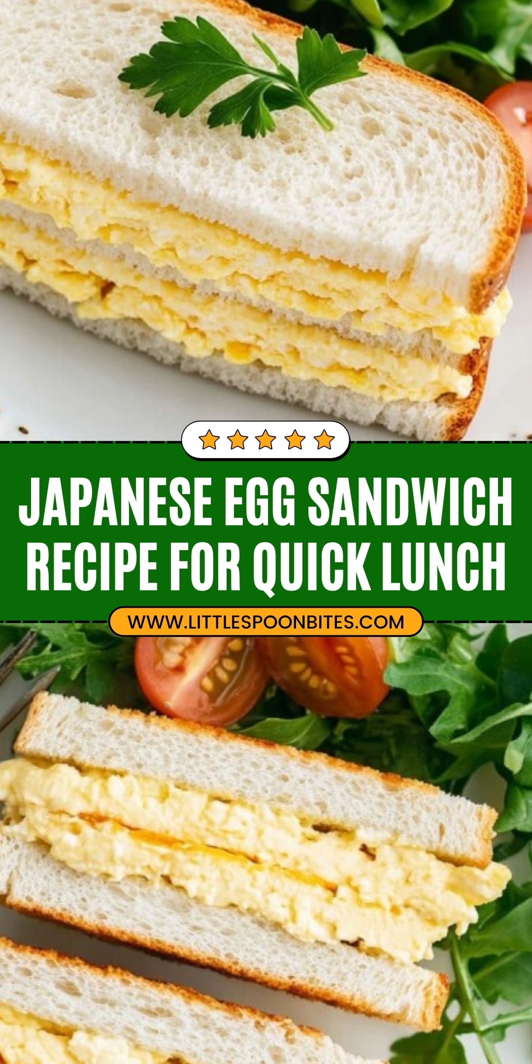 Japanese Egg Sandwich (Tamago Sando) Recipe – Sweet & Fluffy Delight