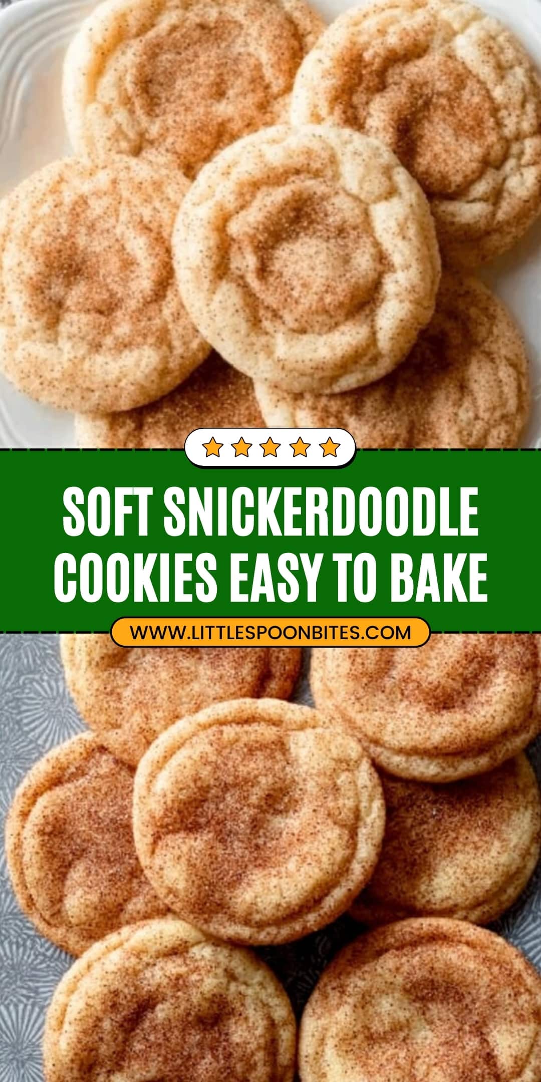 Best Snickerdoodle Cookie Recipe – Soft, Chewy & Cinnamon | Delicious