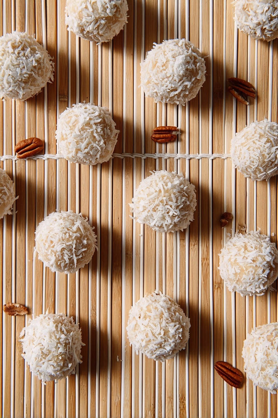 Orange Coconut Snowballs: Tropical, Easy Holiday Treats