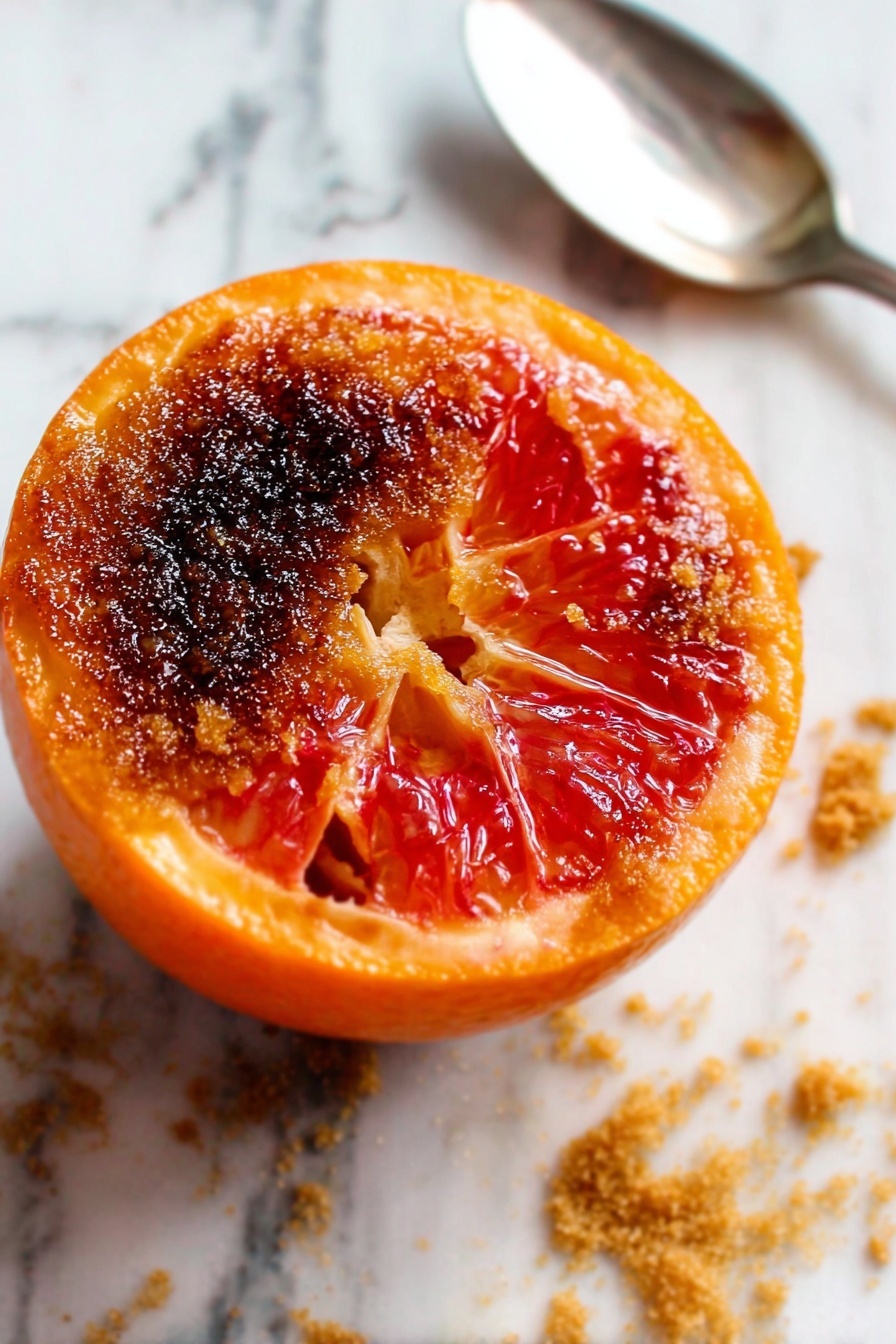 Caramelized Brown Sugar Grapefruit – Irresistible & Easy Breakfast