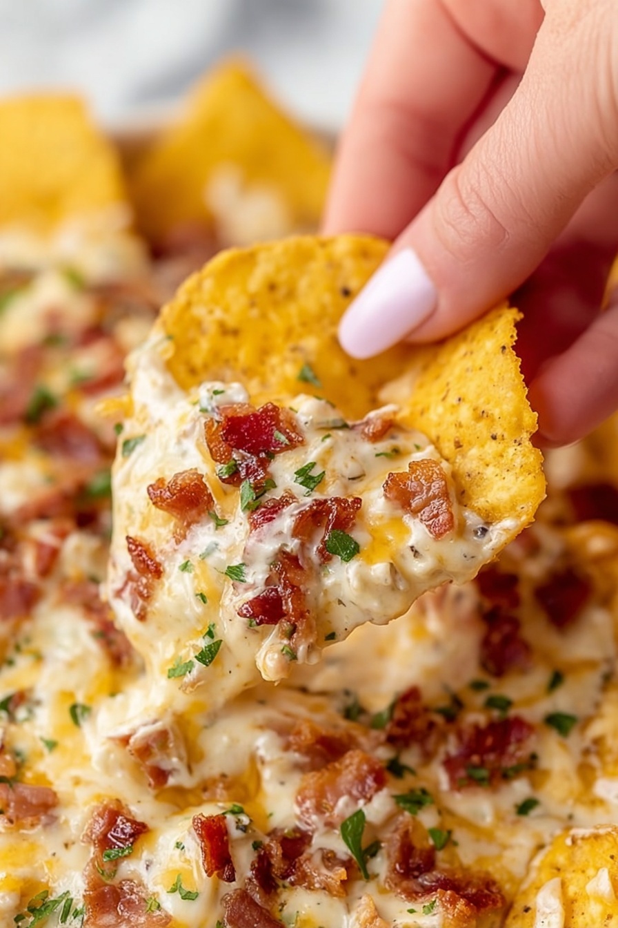 Crack Chicken Dip: Irresistible, Creamy Party Favorite