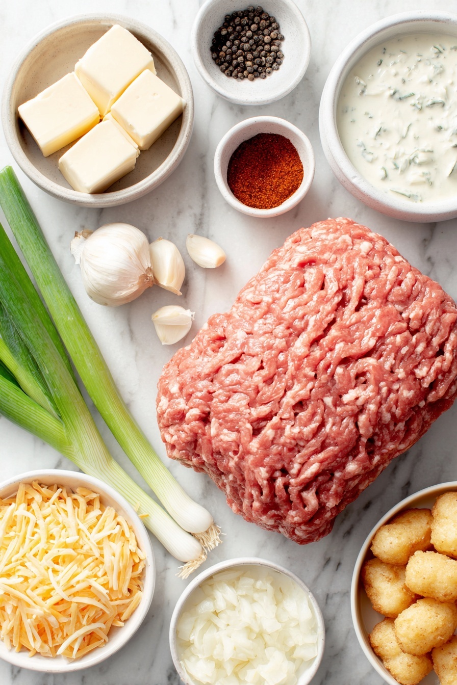 Cowboy Tater Tot Casserole: Easy & Cheesy Comfort Food Favorite