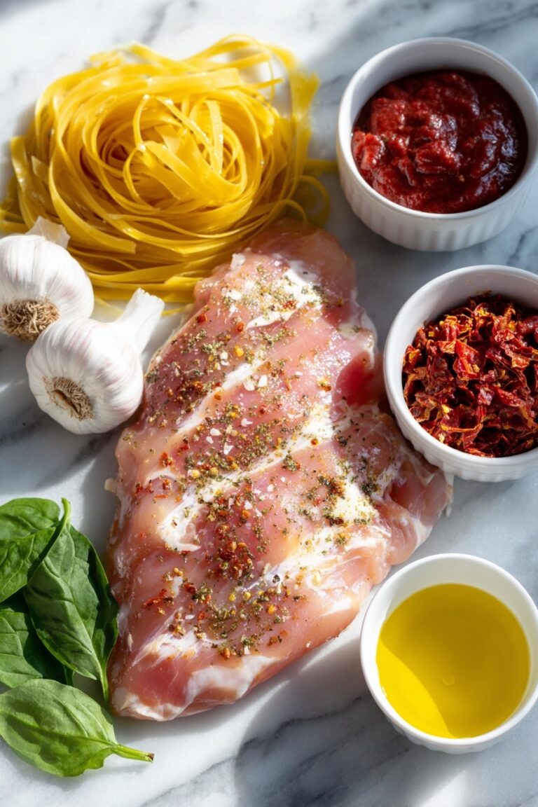 Creamy Tuscan Chicken Pasta – Irresistibly Rich & Easy Dinner