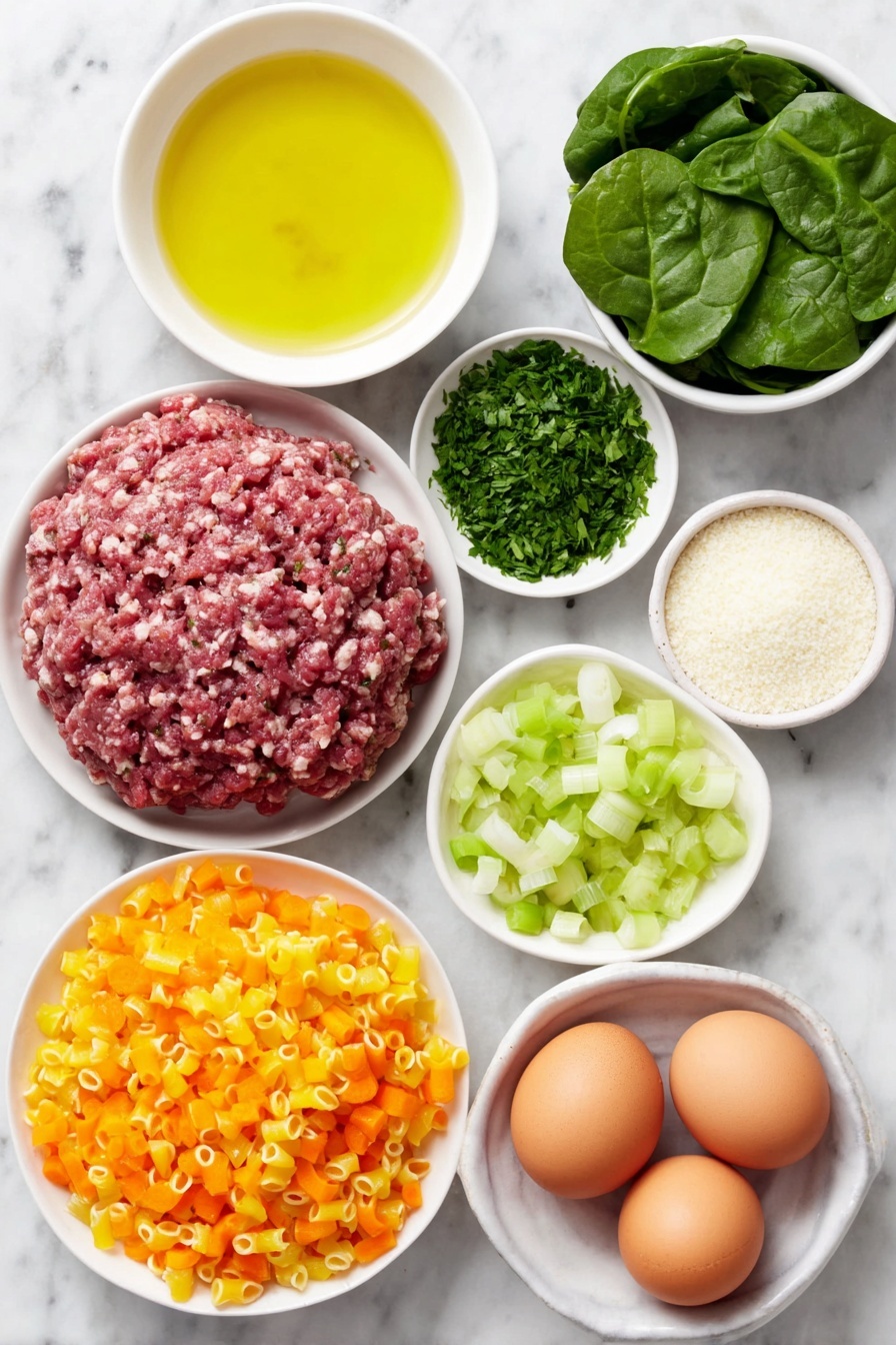 Italian Wedding Soup with Meatballs | Cozy Comfort in a Bowl